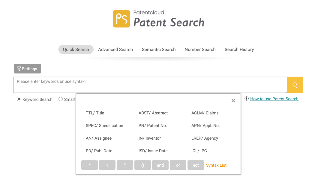 Query Syntax (Operator)